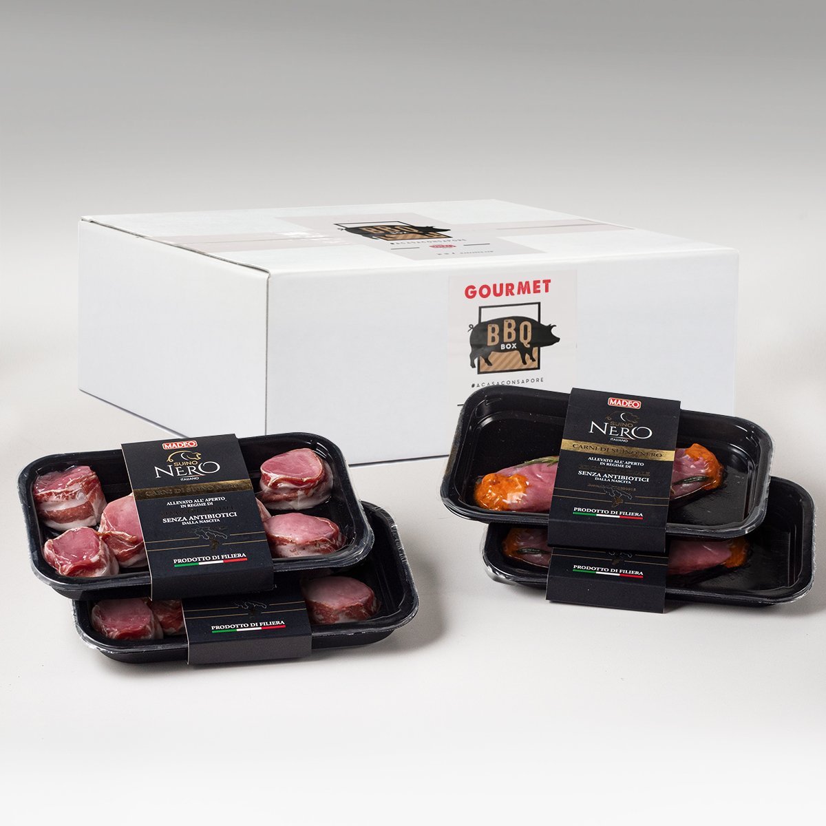 Box bbq suino nero – Filiera Madeo